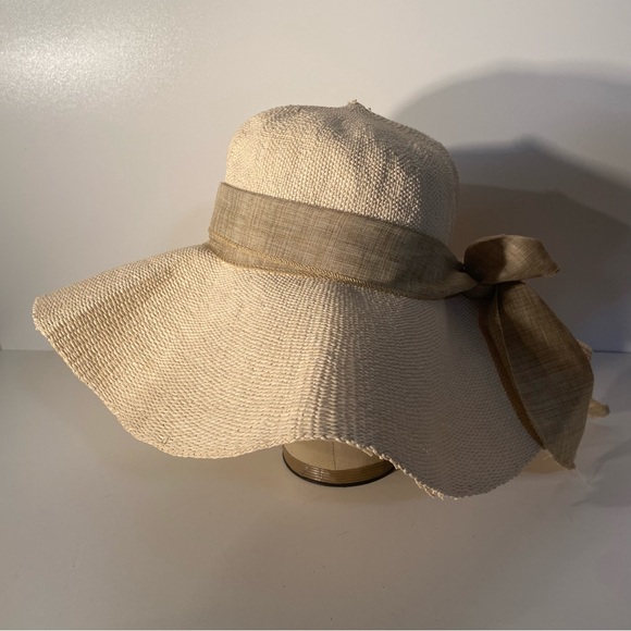 Scala | Accessories | Scala Handmade Wide Brim Summer 0 Paper Woven Hat ...